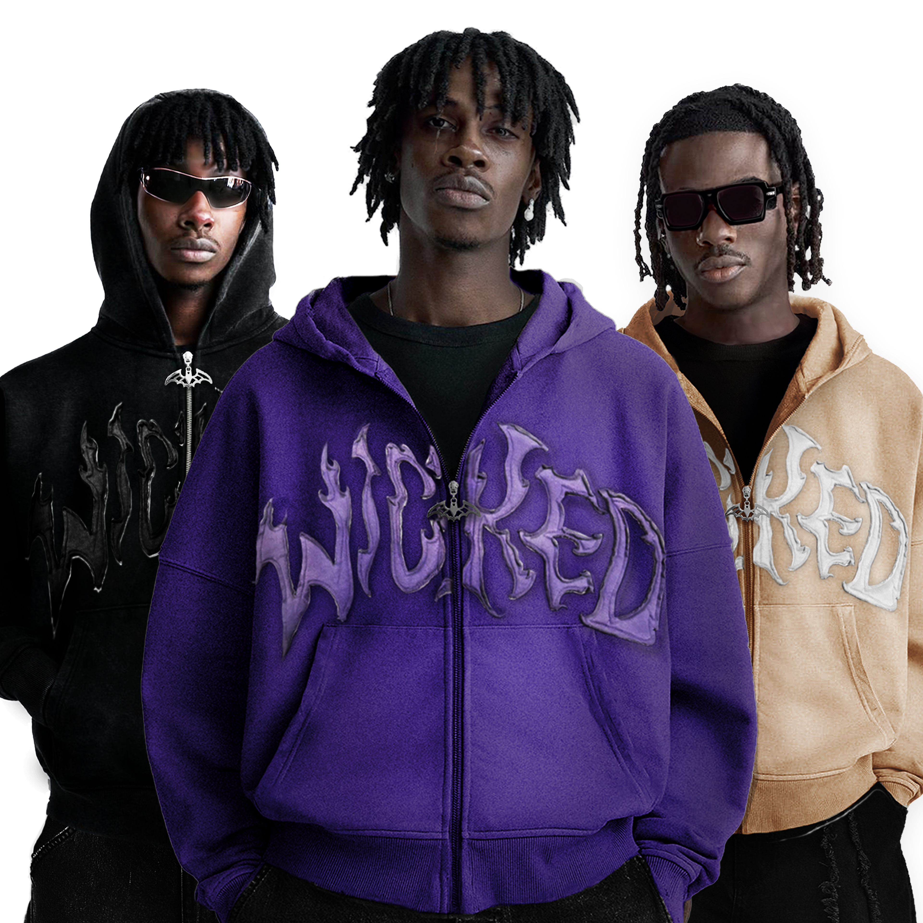 WICKD Patch Hoodie - Black WICKD Patch Hoodie - Black